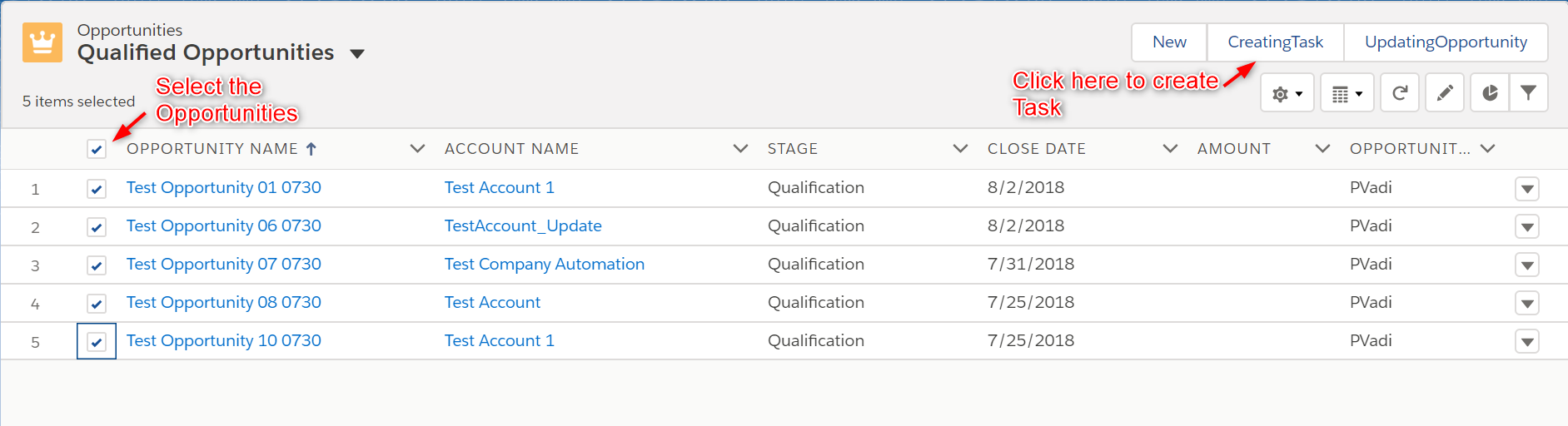 Mass Quick Actions in Lightning Experience Mass Quick Actions in Lightning Experience