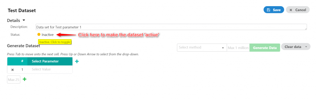Creation Of Parameters And Datasets In Qtest Mst Solutions