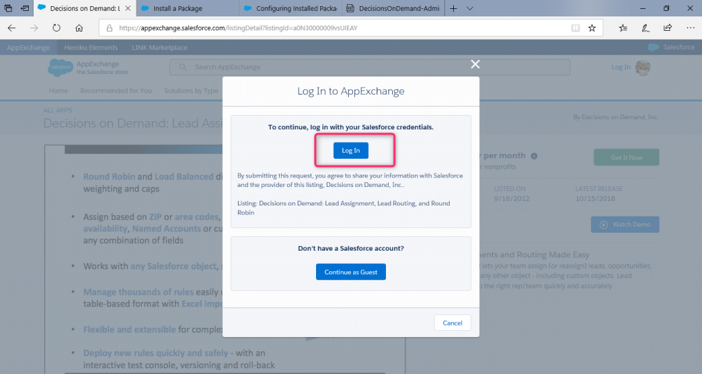 Decision On Demand-App Exchange in Salesforce CRM | MST Solutions