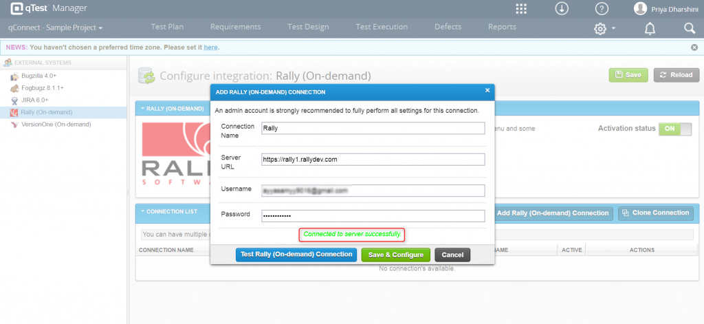 Integrating External Systems With Qtest Manager