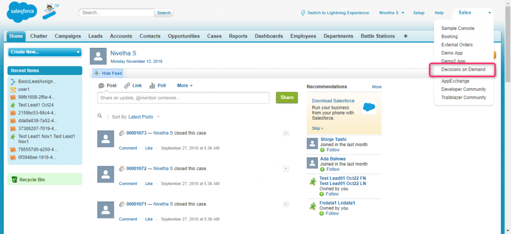Decision On Demand-App Exchange in Salesforce CRM | MST Solutions