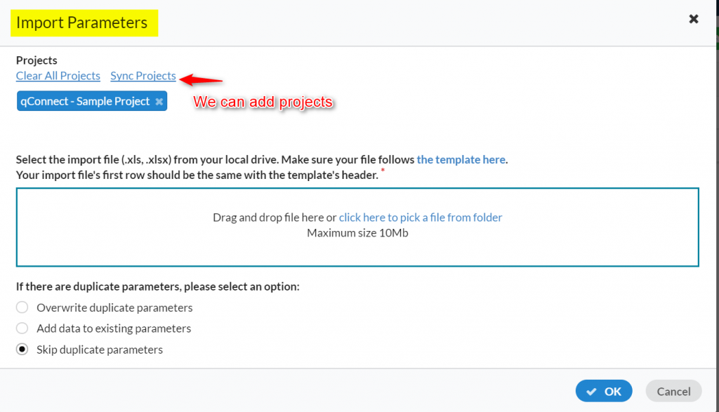 Creation Of Parameters And Datasets In Qtest Mst Solutions