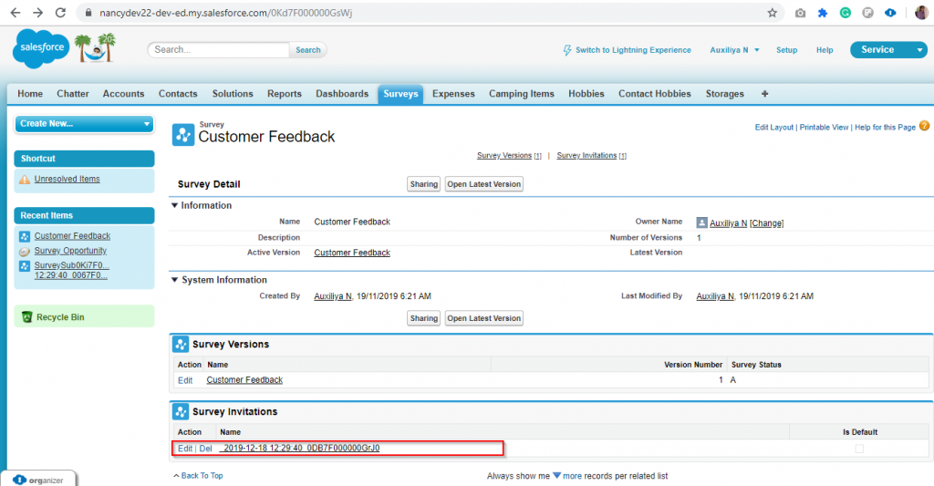Automated Survey Invitation in Salesforce | MST Solutions