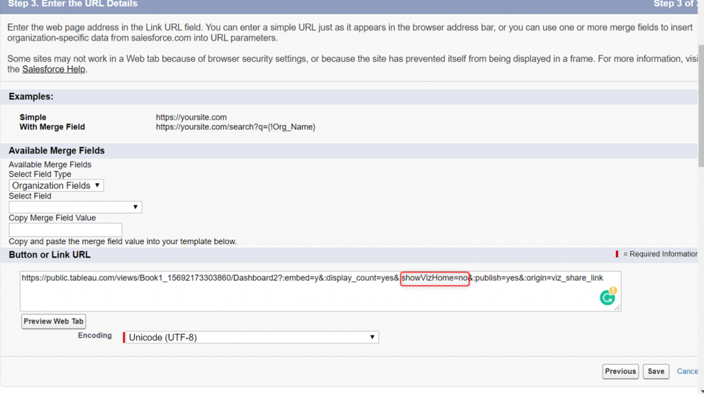 Tableau With Salesforce Integration