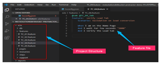 Protractor Framework