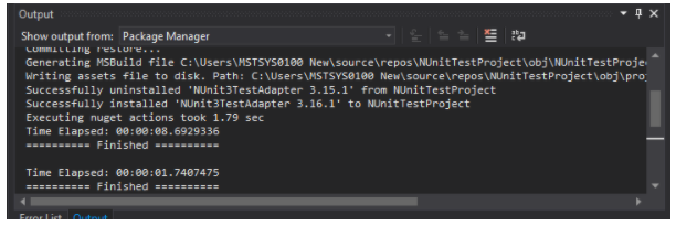 NUnit Framework | MST Solutions