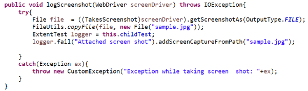 Extent Report | MST Solutions