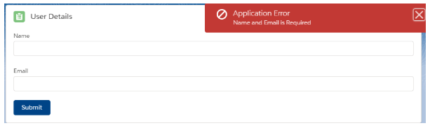 Toast Messages in Lightning Web Component | MST Solutions