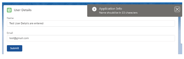 Toast Messages in Lightning Web Component | MST Solutions