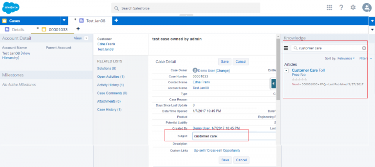 Salesforce Console Components in Salesforce Classic Edition | MST Solutions