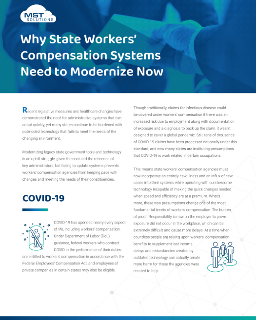 WORKERS’ COMPENSATION SOLUTIONS | MST Solutions
