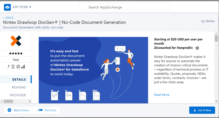 Nintex Drawloop DocGen for Salesforce | MST Solutions