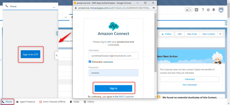 Amazon Connect Integration With Salesforce Mst Solutions