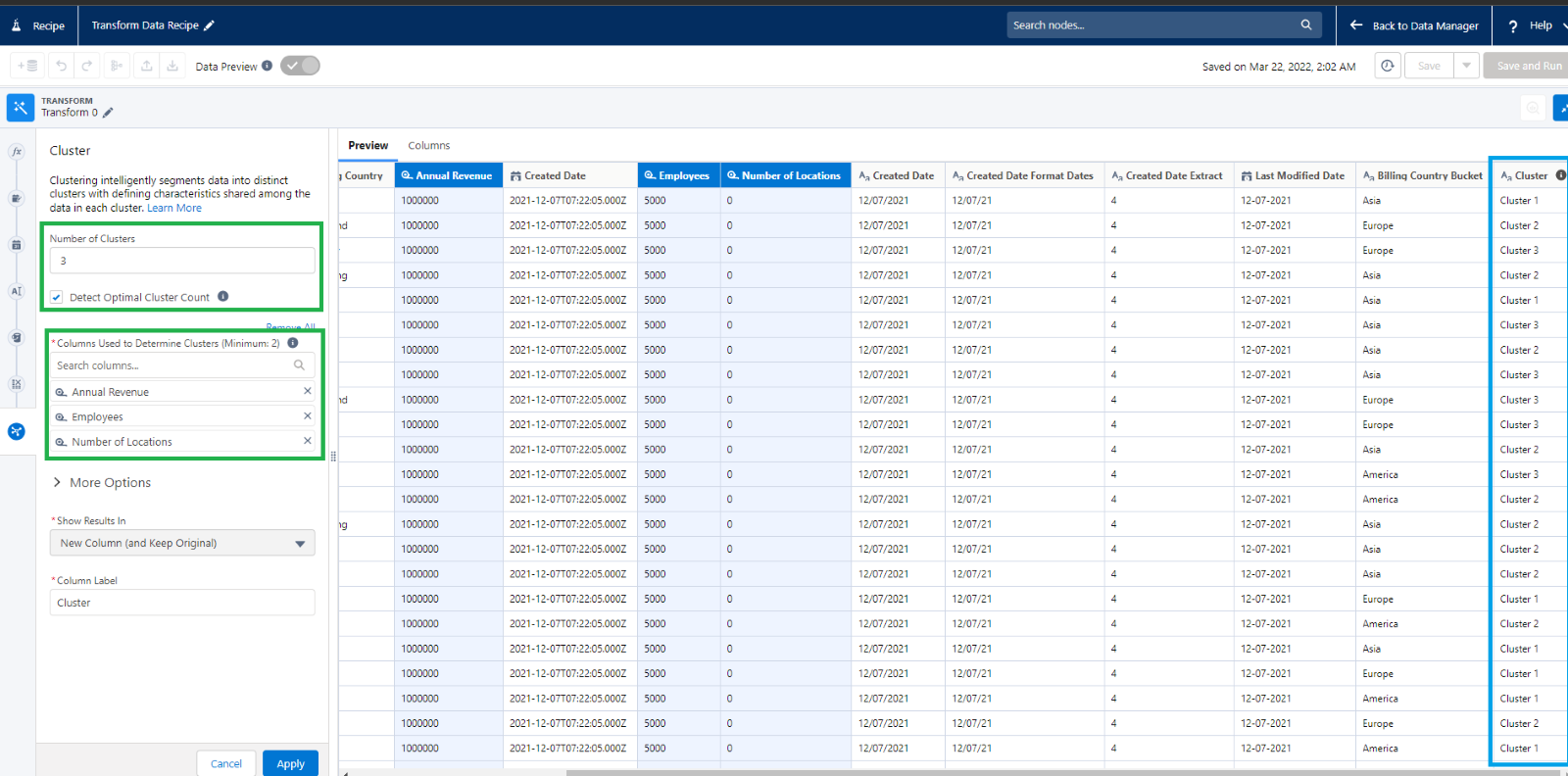Data recipe transform data node in Einstein analytics | MST Solutions