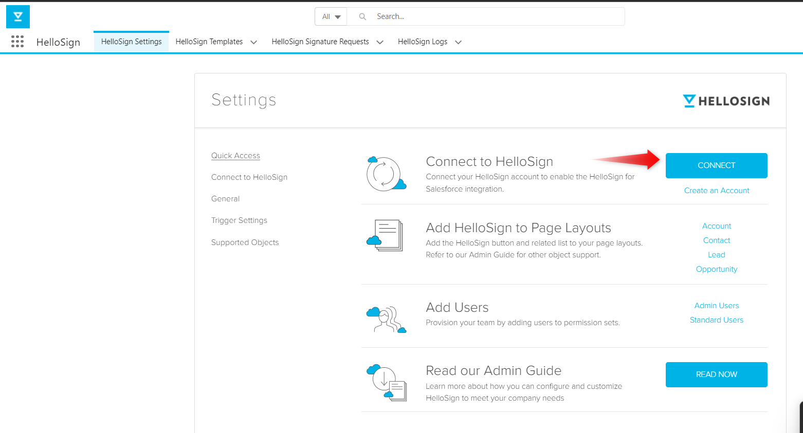 Integrating HelloSign with Salesforce
