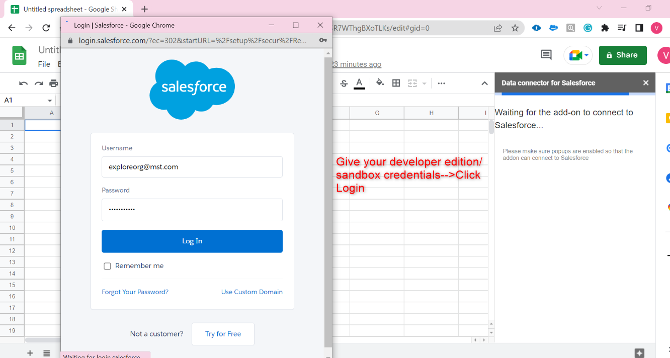 Salesforce Connector - Connect Salesforce to Google Sheets | MST Solutions