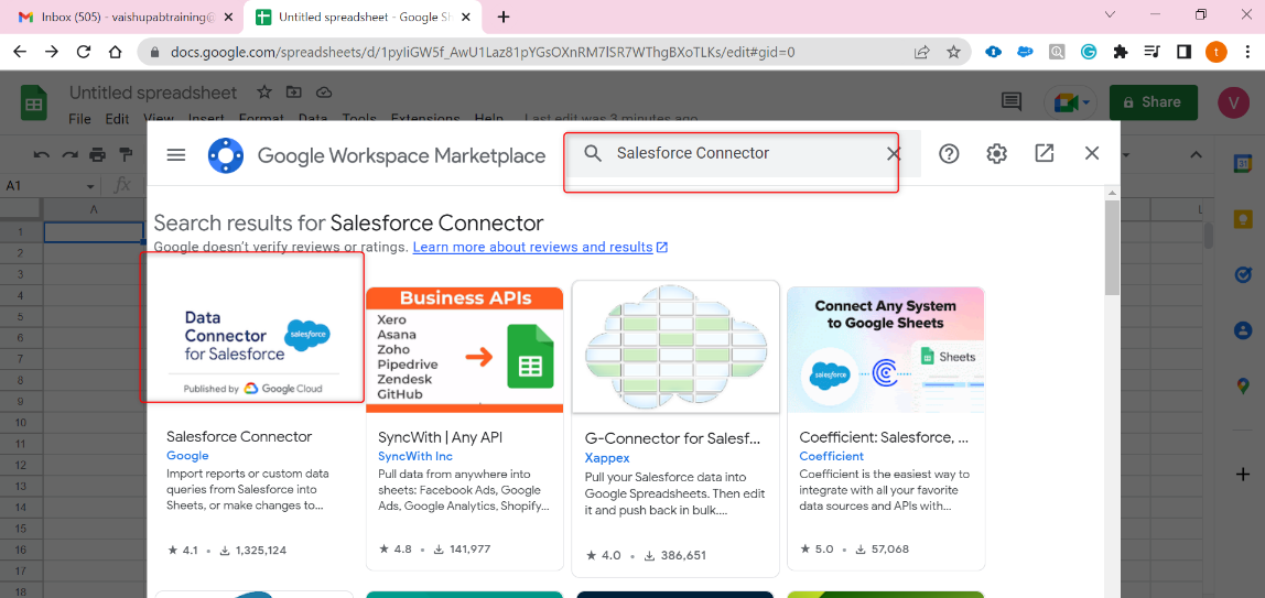 Salesforce Connector - Connect Salesforce to Google Sheets | MST Solutions