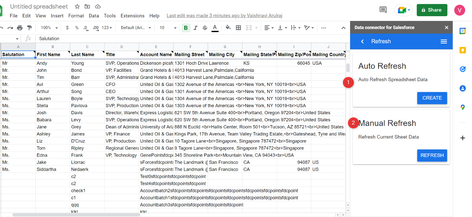 Salesforce Connector - Connect Salesforce to Google Sheets | MST Solutions
