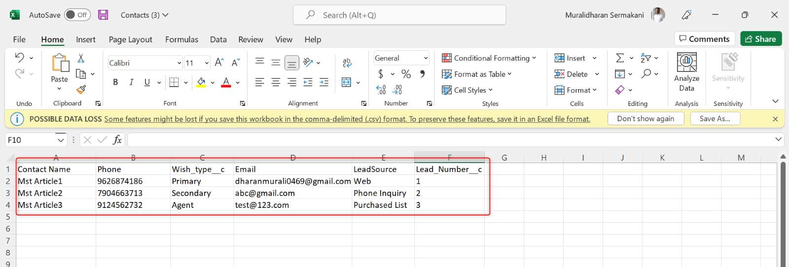 Export Aura Component Tabular Data As Csv Mst Solutions